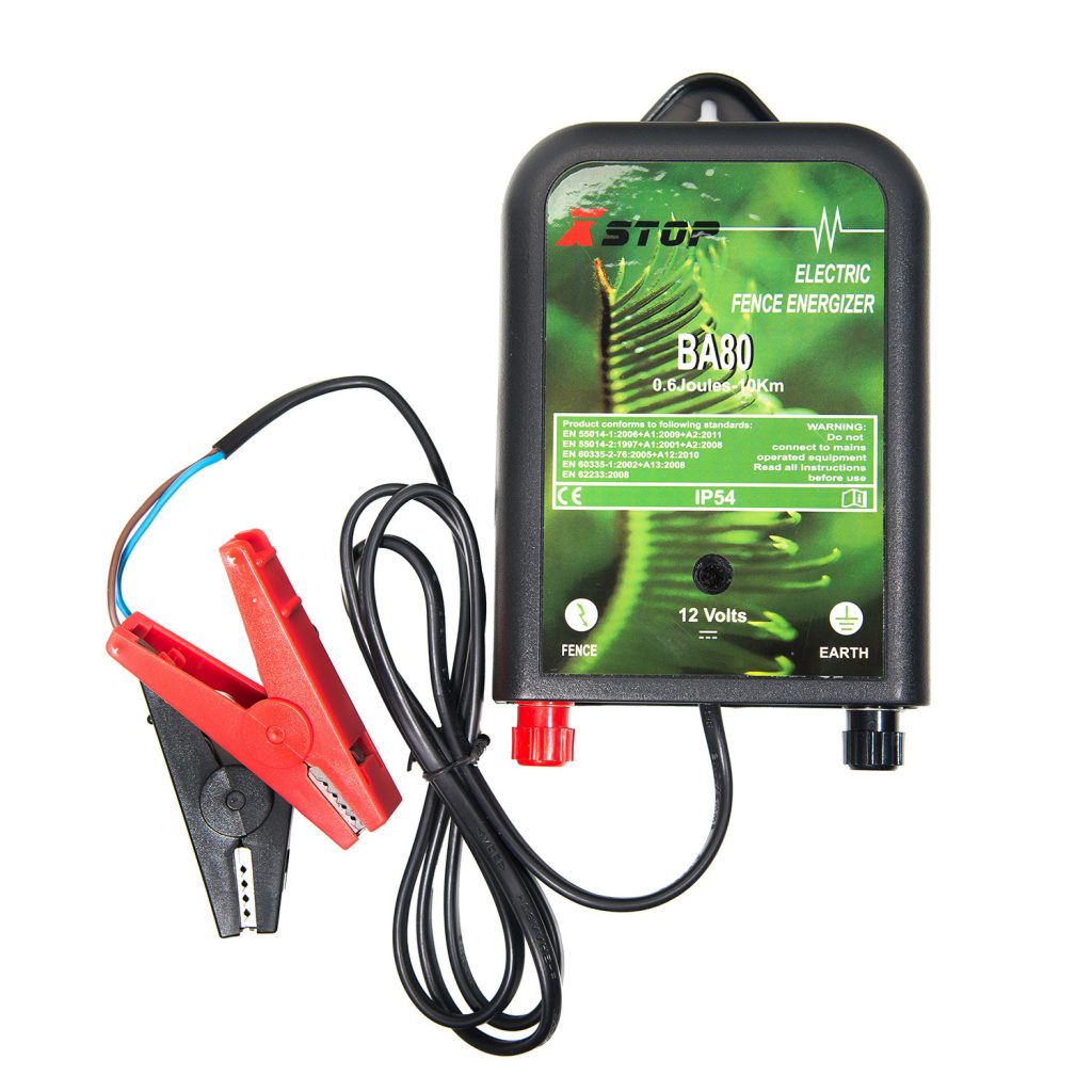 Xstop Electric Fence Energizer BA80 - NestAmp | Audax | Swallow