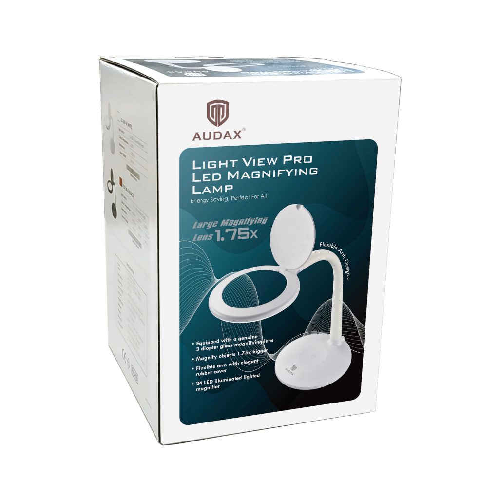 Audax Light View Pro LED Magnifying Lamp DS-24L-W (White) - NestAmp ...